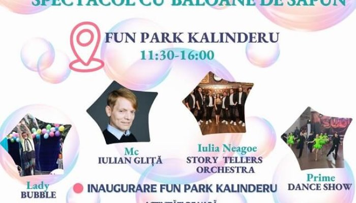 ZIUA COPILULUI. Fun Park Kalinderu va fi inaugurat pe 1 Iunie, cu o ...