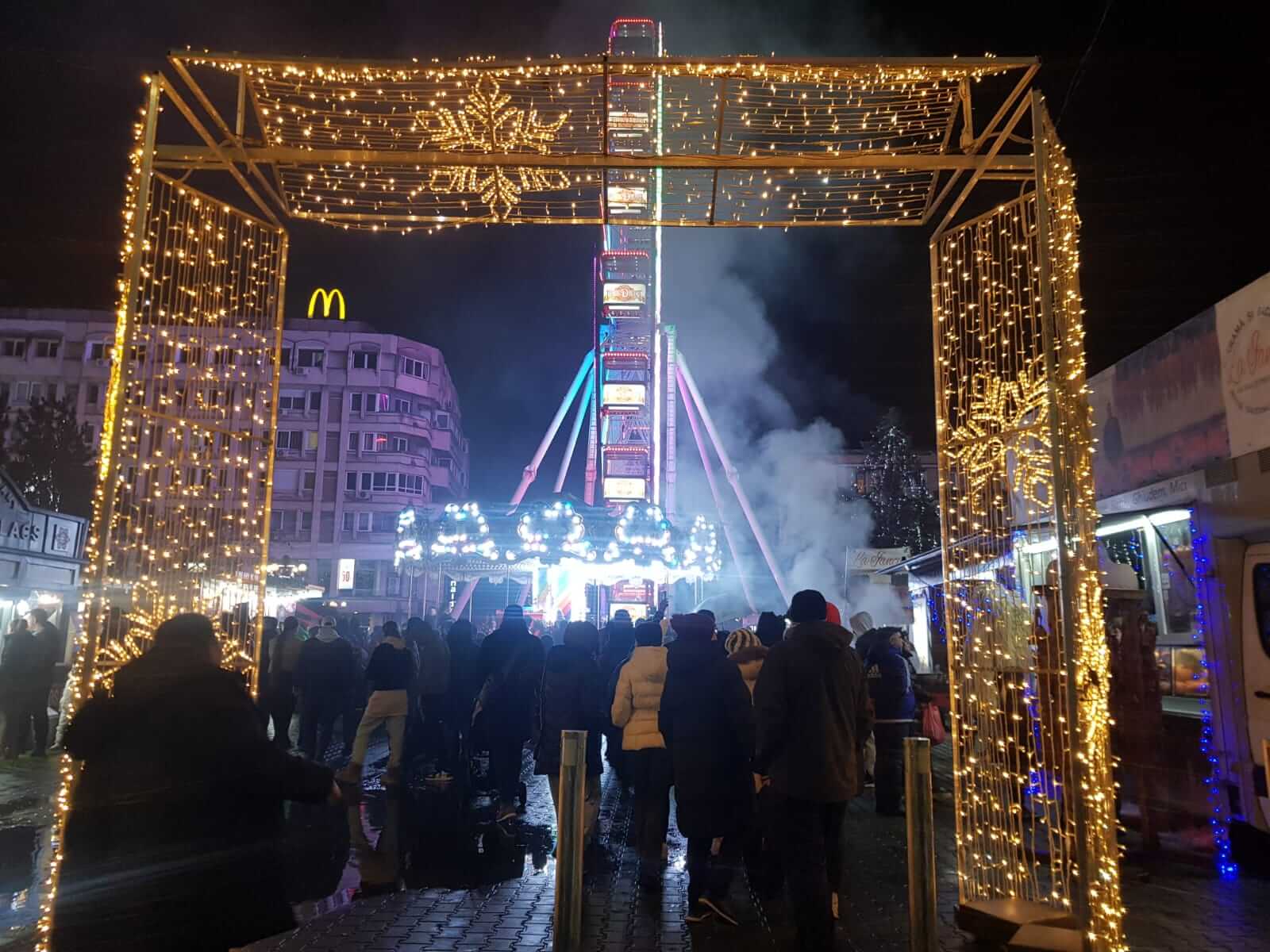 VIDEO 🎦 Start sărbători! Primele imagini cu Târgul de Crăciun de la ...